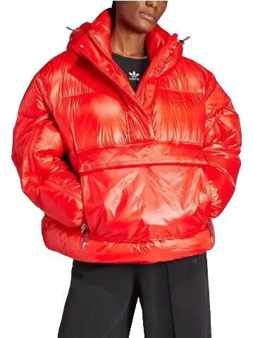 Adidas Originals Padded Throw-over Jacket - Orange