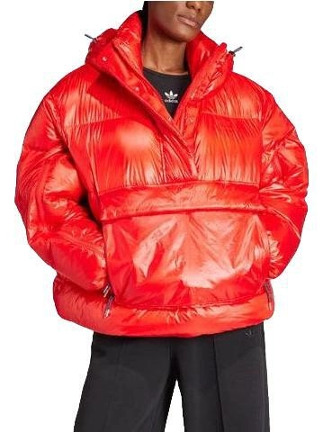 Adidas Originals Padded Throw-over Jacket - Orange