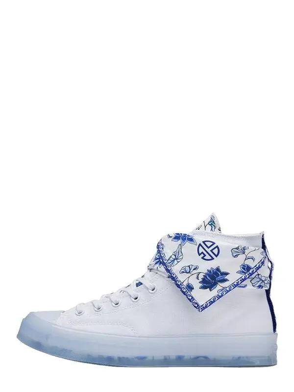 CONVERSE Chuck 70 High Top Sneakers - White/blue