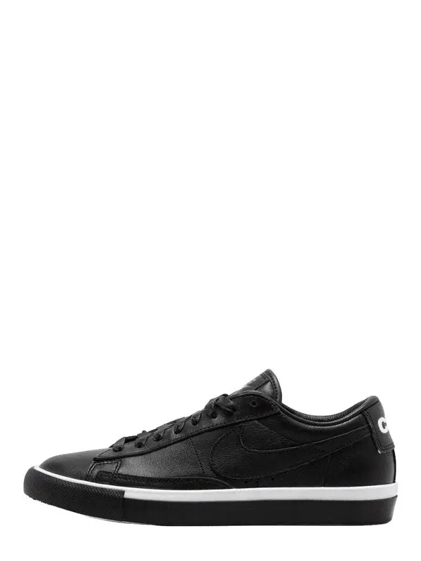 Nike Comme Des Garçons X Blazer Low Sneakers - Black