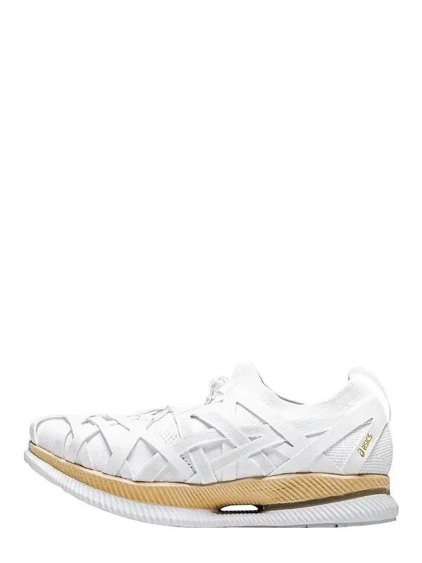 Asics Kengo Kuma X Metaride Amu Woven Sneakers - White/yellow