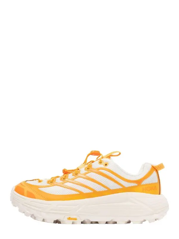 Hoka One One Mafate Three 2 Athletic Sneakers - Sun Coral/alabaster