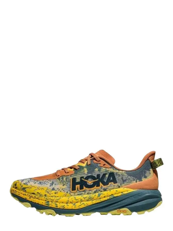 Hoka One One Speedgoat 6 Athletic Sneakers - Terra Cotta/mountain Fog