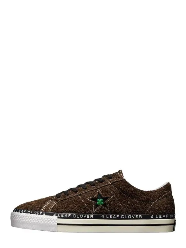 CONVERSE One Star Pro Low X Patta "4 Leaf Clover" Sneakers - Brown