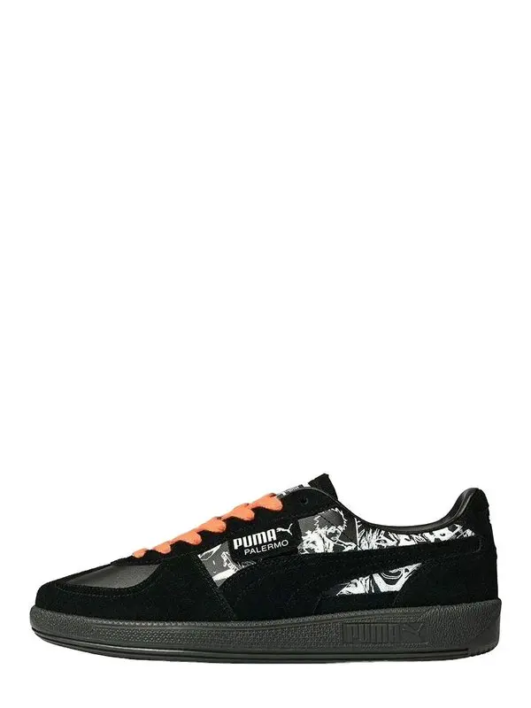 PUMA X Bleach Palermo 'ichigo Kurosaki' Sneakers - Black/orange
