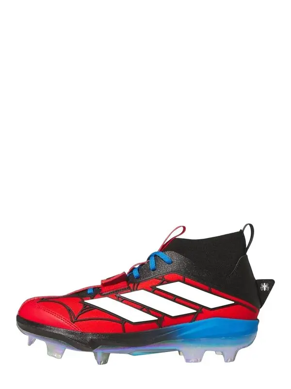 Adidas Spider-man Graphic Baseball Cleats - Red/blue/white