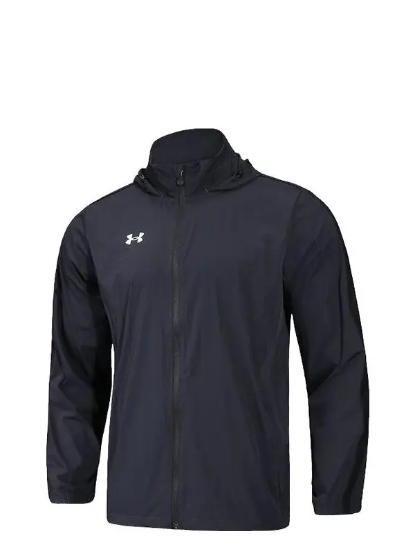 Under Armour Hooded Sports Woven Jacket - Black