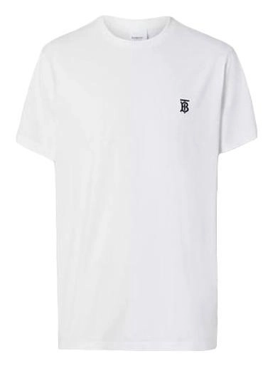 Burberry Monogram Motif Pattern Cotton Male - White
