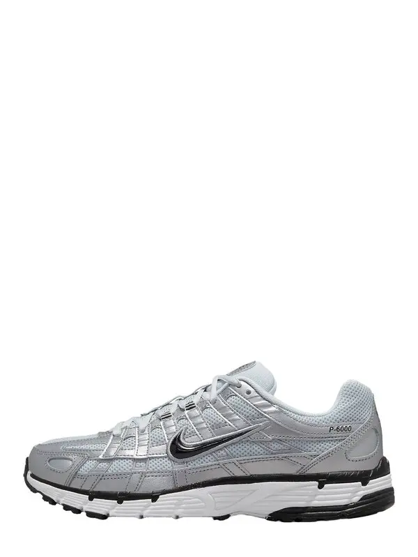 Nike P-6000 Metallic Sneakers - Silver