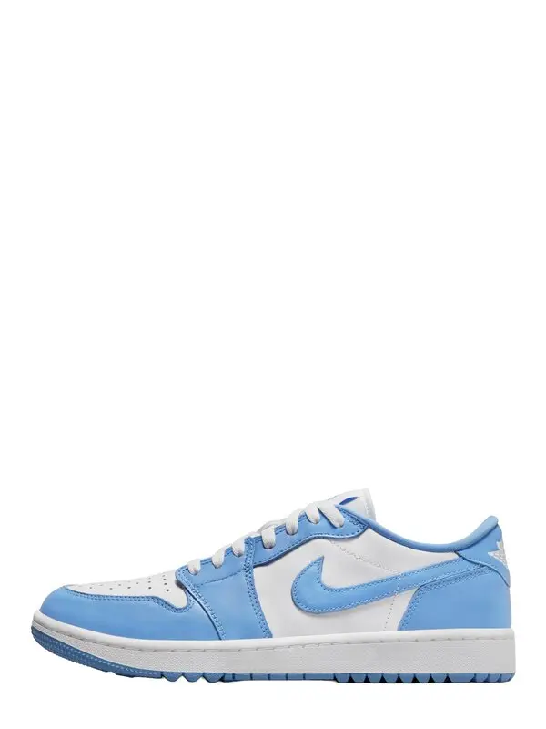 JORDAN 1 Low Golf "unc" Sneakers - White/blue