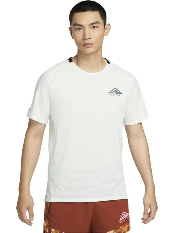 Nike Dri-fit Trail Solar Chase T-shirt - White