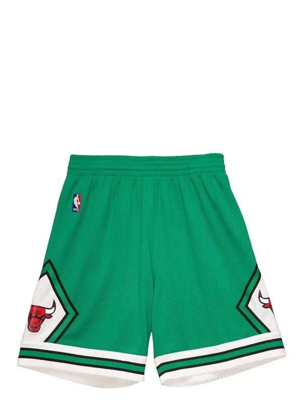 Mitchell & Ness Chicago Bulls 2008-09 Nba Swingman Shorts - Green/white