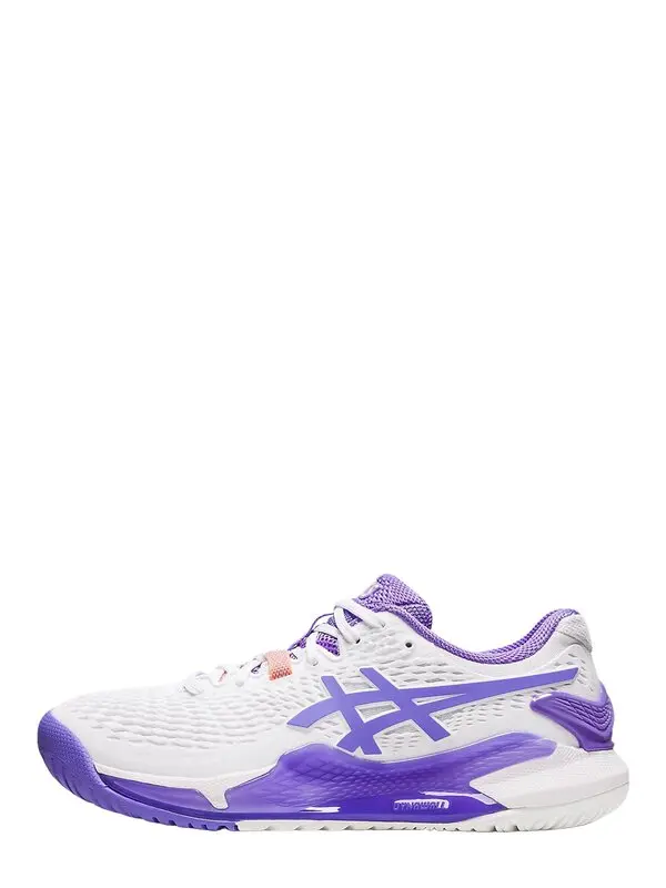 Asics Gel-resolution 9 Low Top Sneakers - White/purple