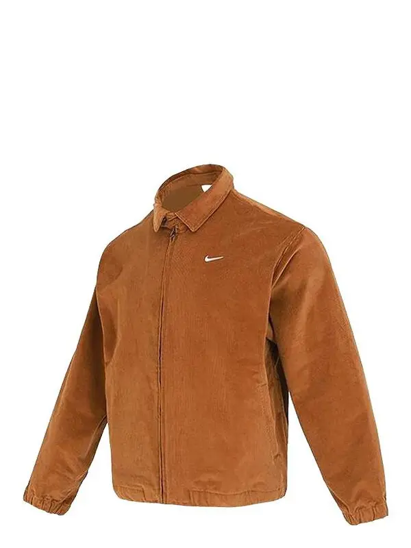 Nike Life Harrington Cord Jacket - Brown