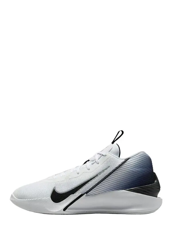 Nike Zoom Gt Jump Academy Athletic Sneakers - White/black/metallic Silver