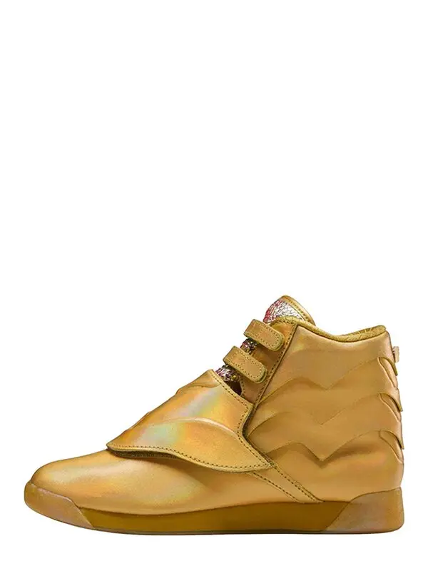 REEBOK Wmns Freestyle Hi 'golden Eagle Armor - Gold