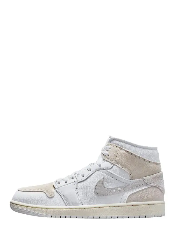 JORDAN 1 Mid Se Craft 'inside Out White Grey - White/tech Grey/sail
