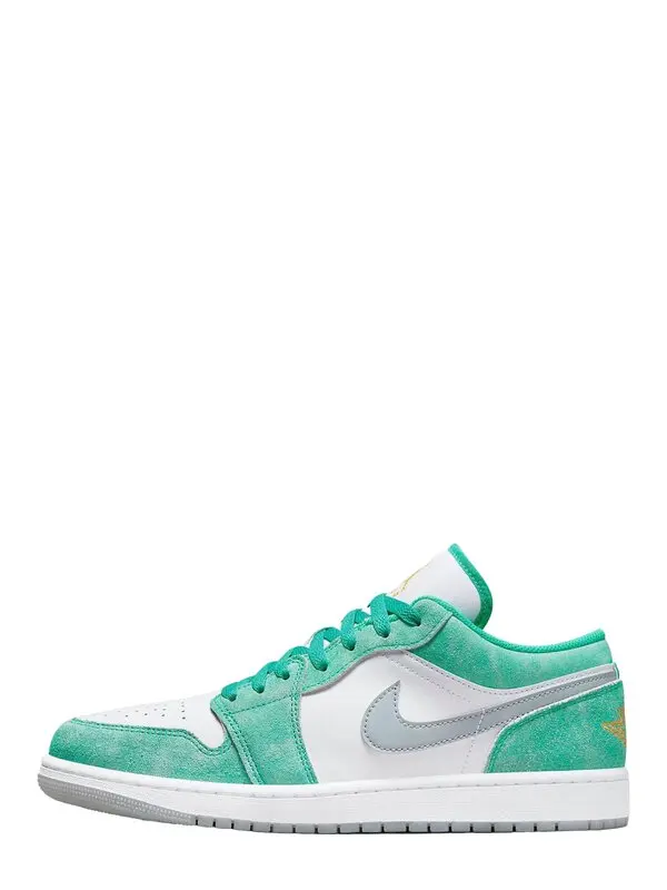 JORDAN 1 Low "new Emerald" Sneakers - Blue/gray