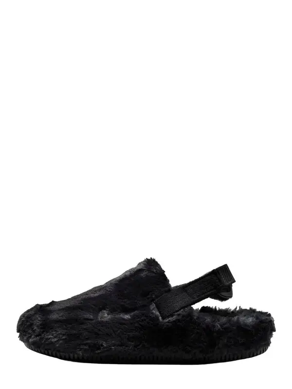 Nike Calm Mule Black Fur - Black/black