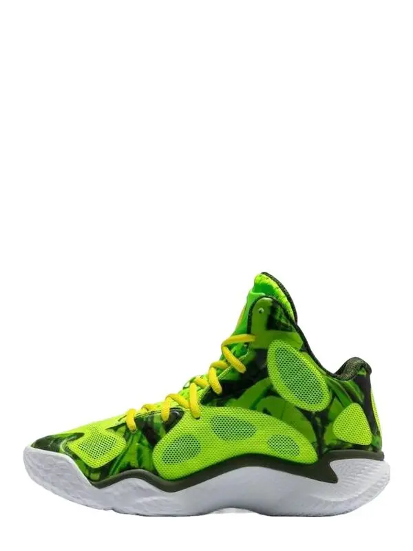 Under Armour Curry Spawn Flotro "riley's Choice" Sneakers - Hyper Green/rough