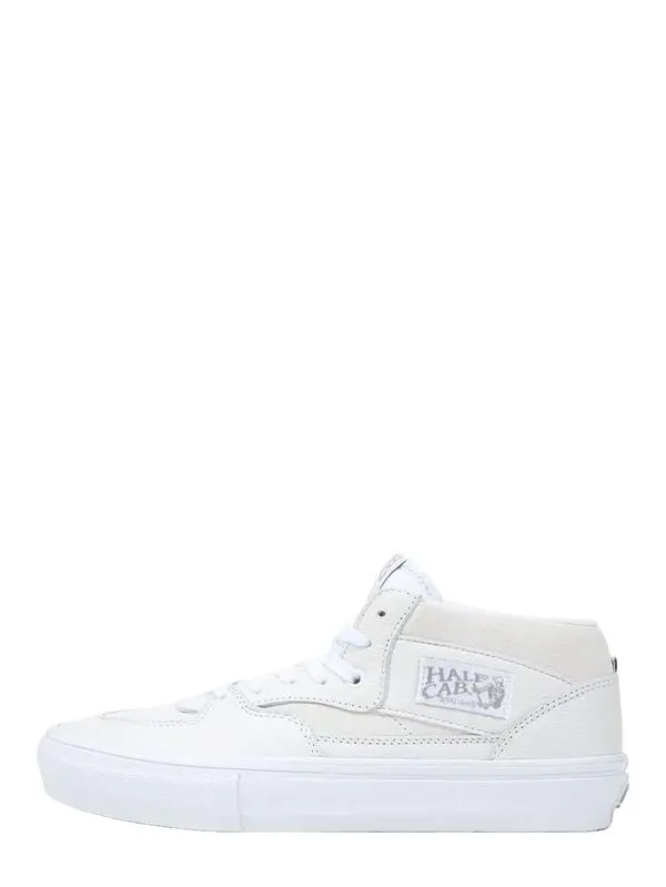 VANS Skate Half Cab Mid Top Sneakers - White