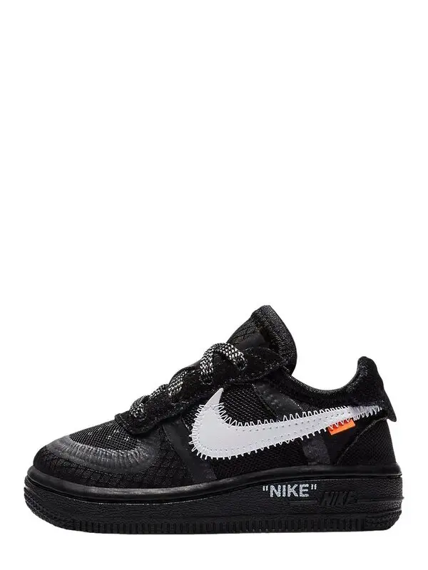 Nike X Off-white Air Force 1 Low Sneakers - Black