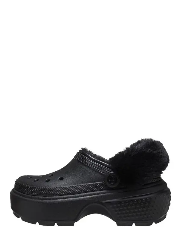 CROCS Stomp Lined Clogs - Black