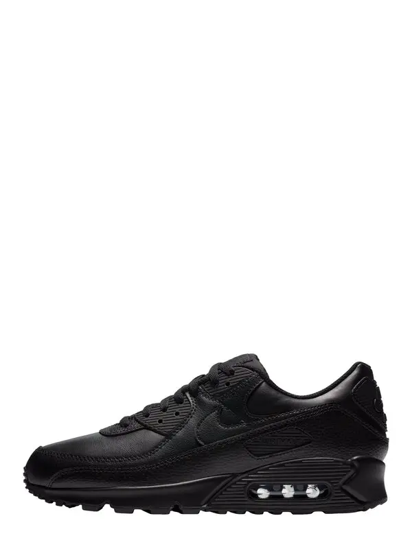 Nike Max 90 Leather Sneakers - Black