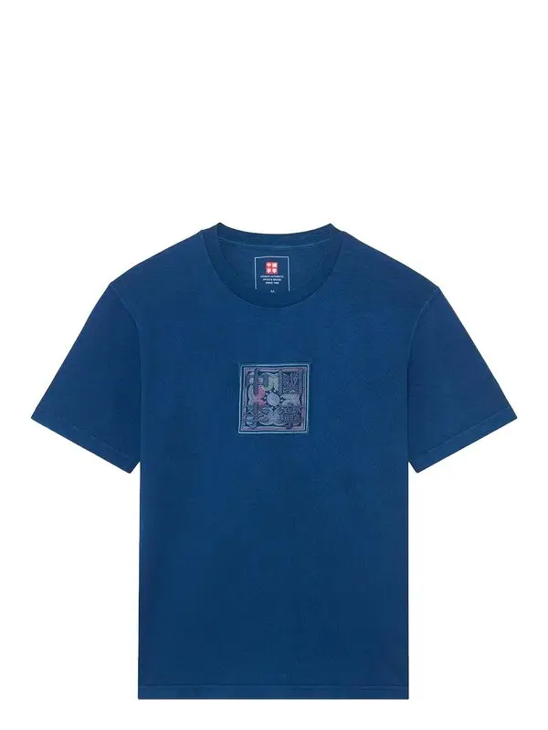 LI-NING Box Logo T-shirt - Blue