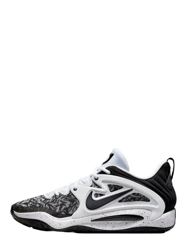 Nike Kd Tb "white Black Speckled" Sneakers - White/black
