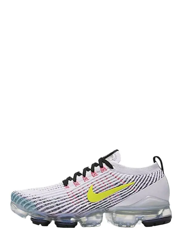 Nike Vapormax Flyknit 3 - Silver/yellow