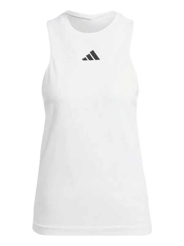 Adidas Aeroready Pro Seamless Tennis Tank Top - White