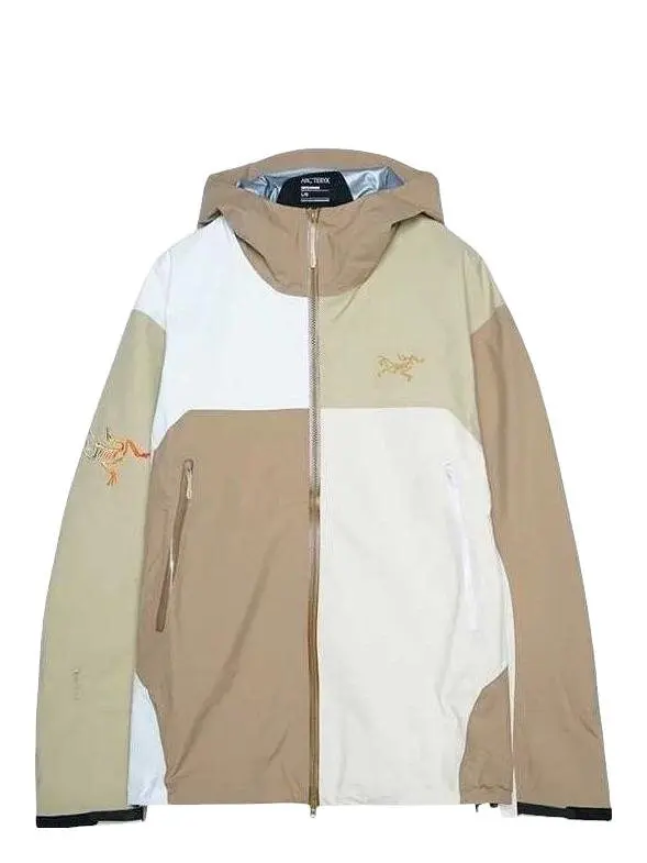 Arc'teryx X Beams Beta Jacket 'nagomi - White/khaki
