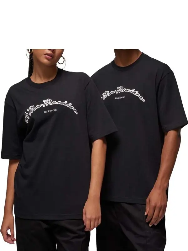 JORDAN X A Ma Maniere Logo T-shirt - Black