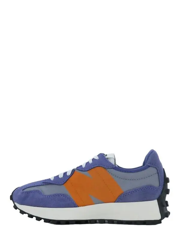 NEW BALANCE 327 Magnetic Blue Varsity Orange - Black/blue