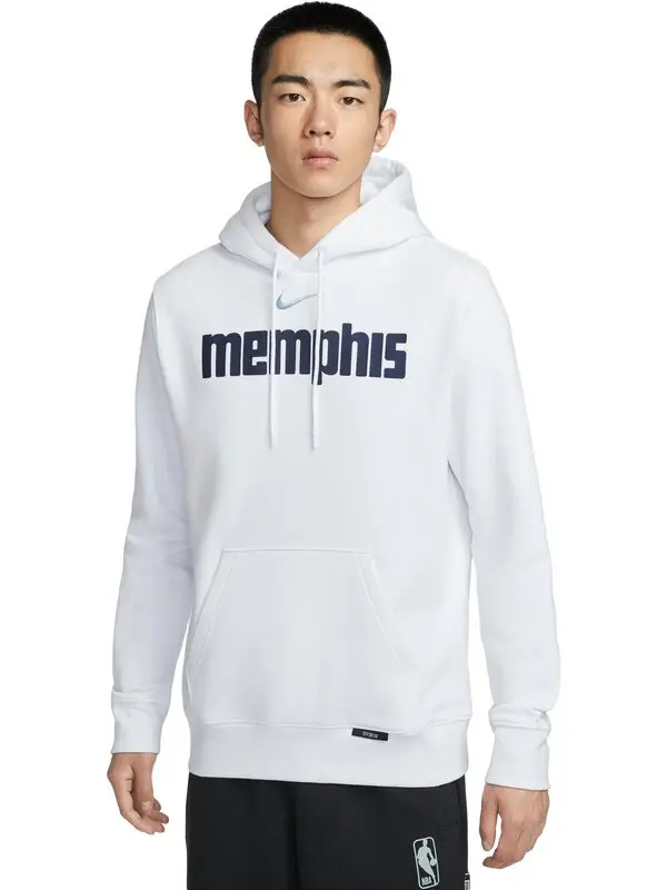 Nike Memphis Grizzlies City Edition Pull-over Hoodie - White