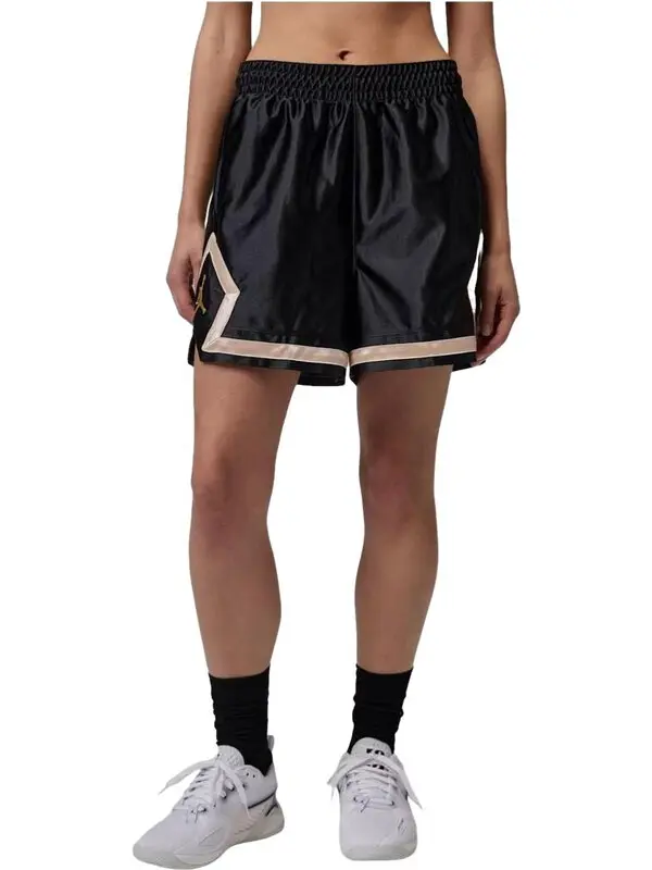 JORDAN Sports Dri-fit Diamond Shorts - Black/metallic Gold