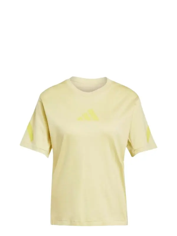 Adidas Zne T-shirt Asia Sizing - Yellow