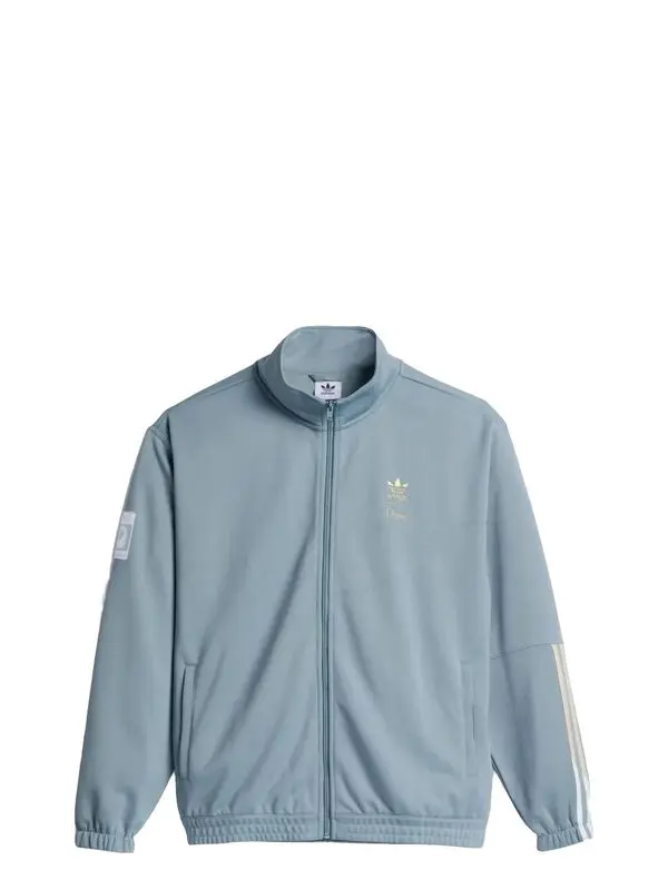 Adidas Originals X Dime Ss23 Superfire Track Jacket - Magic Grey