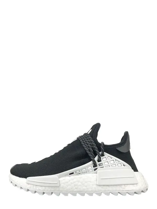 Adidas Pharrell X Chanel Nmd Human Race Trail Sneakers - Black