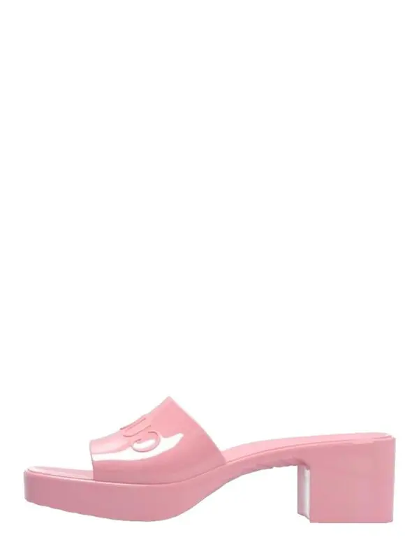 Gucci Logo Platform Slides - Default Color
