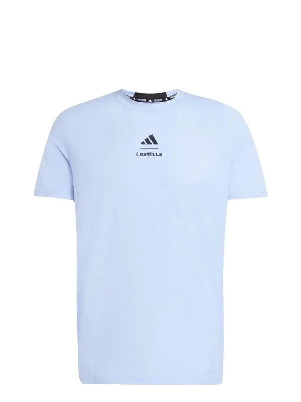 Adidas X Les Mills Graphic Short Sleeve T-shirt - Glow Blue