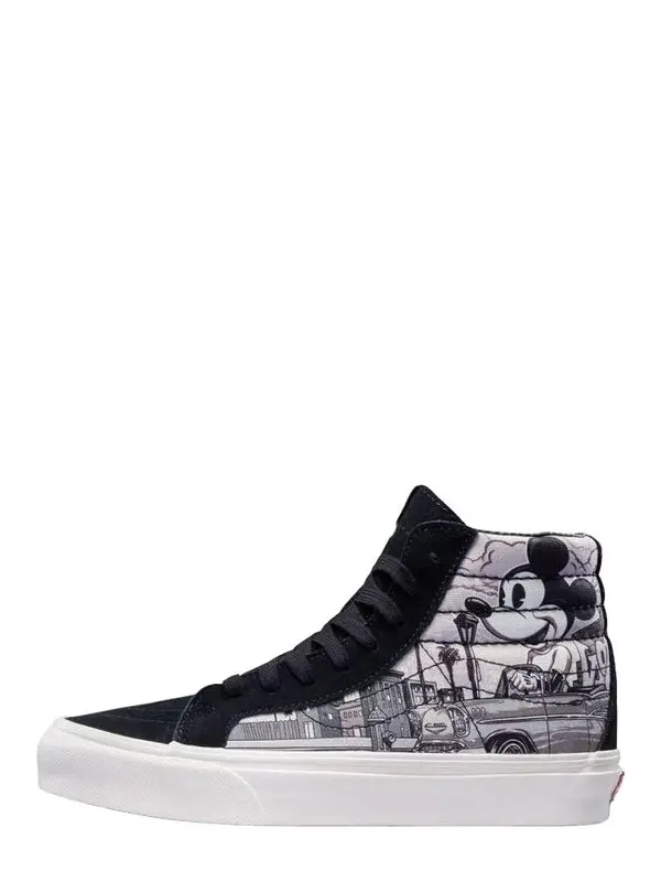 VANS Disney X Mark Machado X Sk8-hi "mickey's 90th Birthday" High-top Sneakers - Black