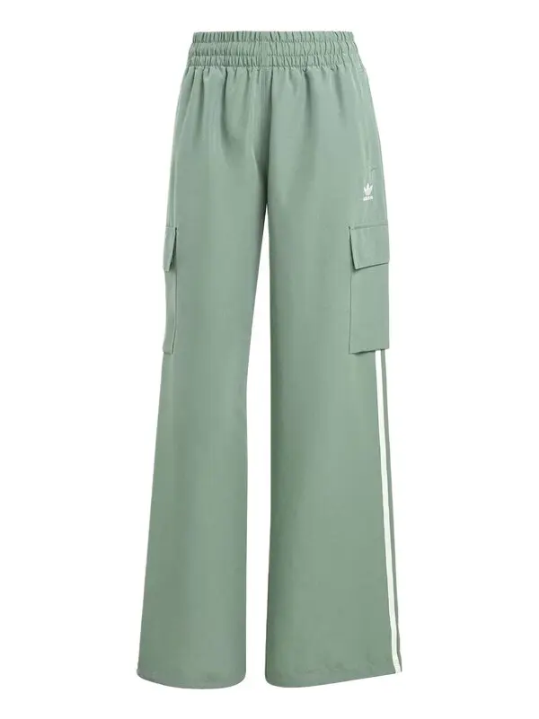 Adidas Originals Adicolor Cargo Pants - Trace Green/white
