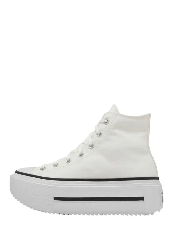 CONVERSE Chuck Taylor All Star Lift Double Stack Hi - White/black
