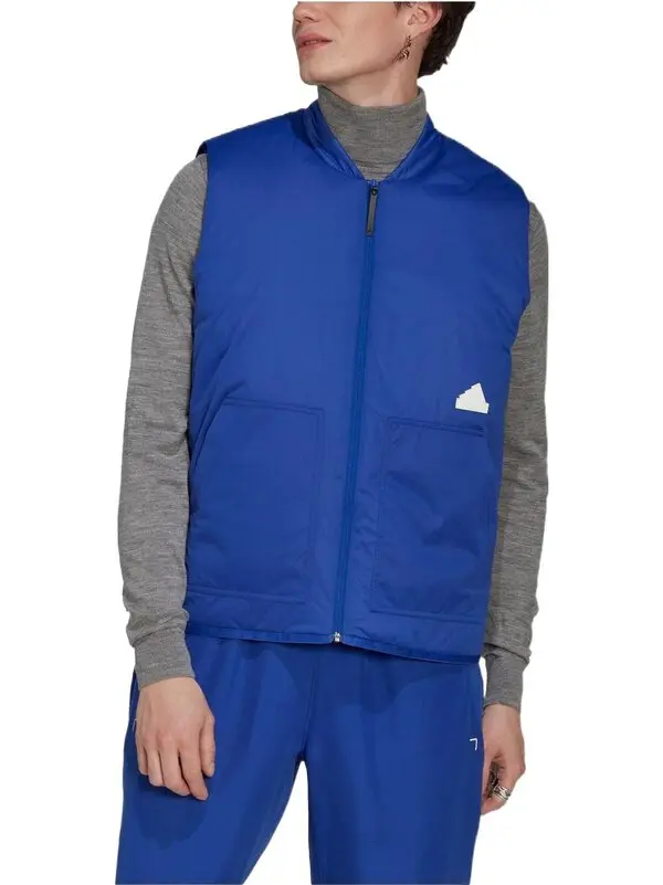 Adidas Padded Vest With Logo Detail - Default Colorway