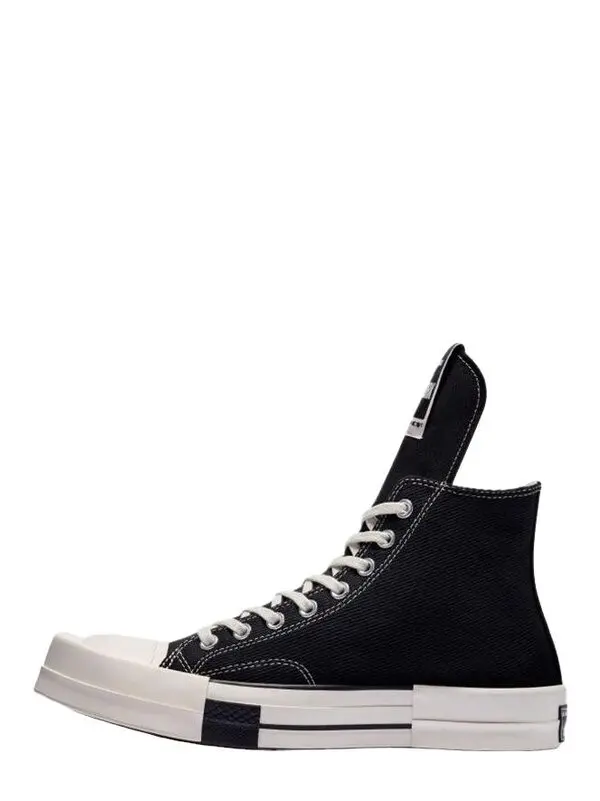 CONVERSE Rick Owens Drkshdw X Turbodrk Chuck 70 High Top Sneakers - Black/white
