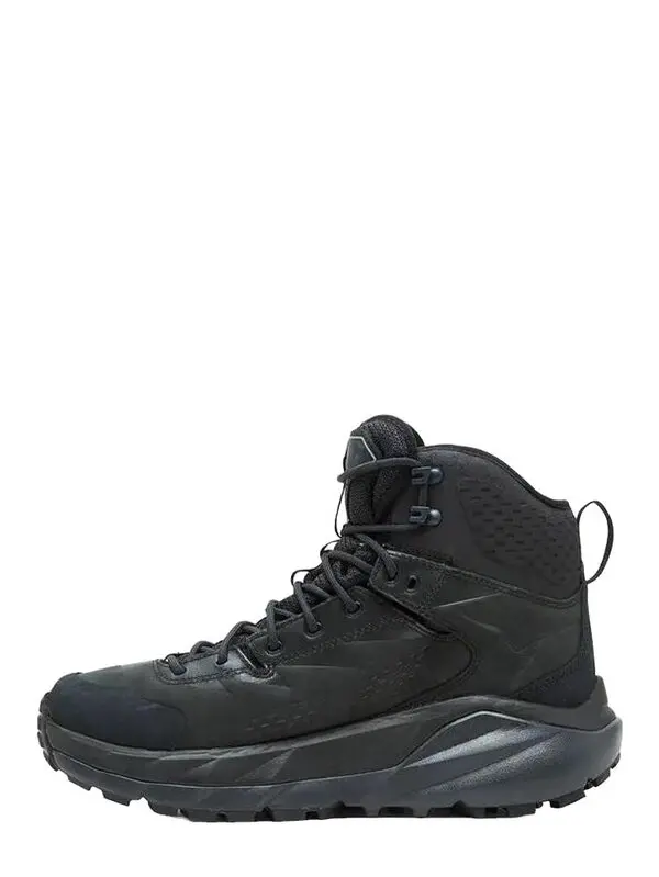 Hoka One One Kaha Gtx High Top Lace-up Boots - Black