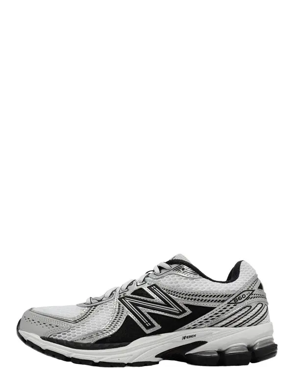 NEW BALANCE 860v2 Lace-up Sneakers - White Silver