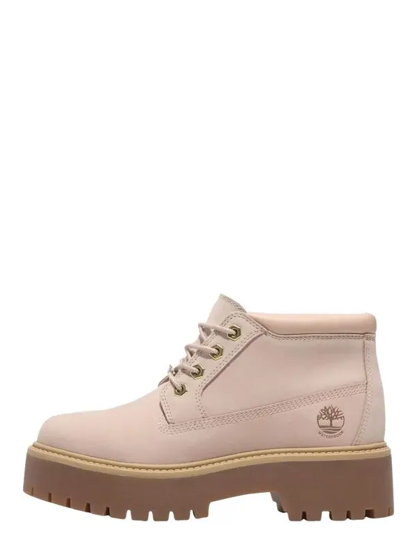 Timberland Stone Street Mid Lace-up Waterproof Boots - Light Beige/brown